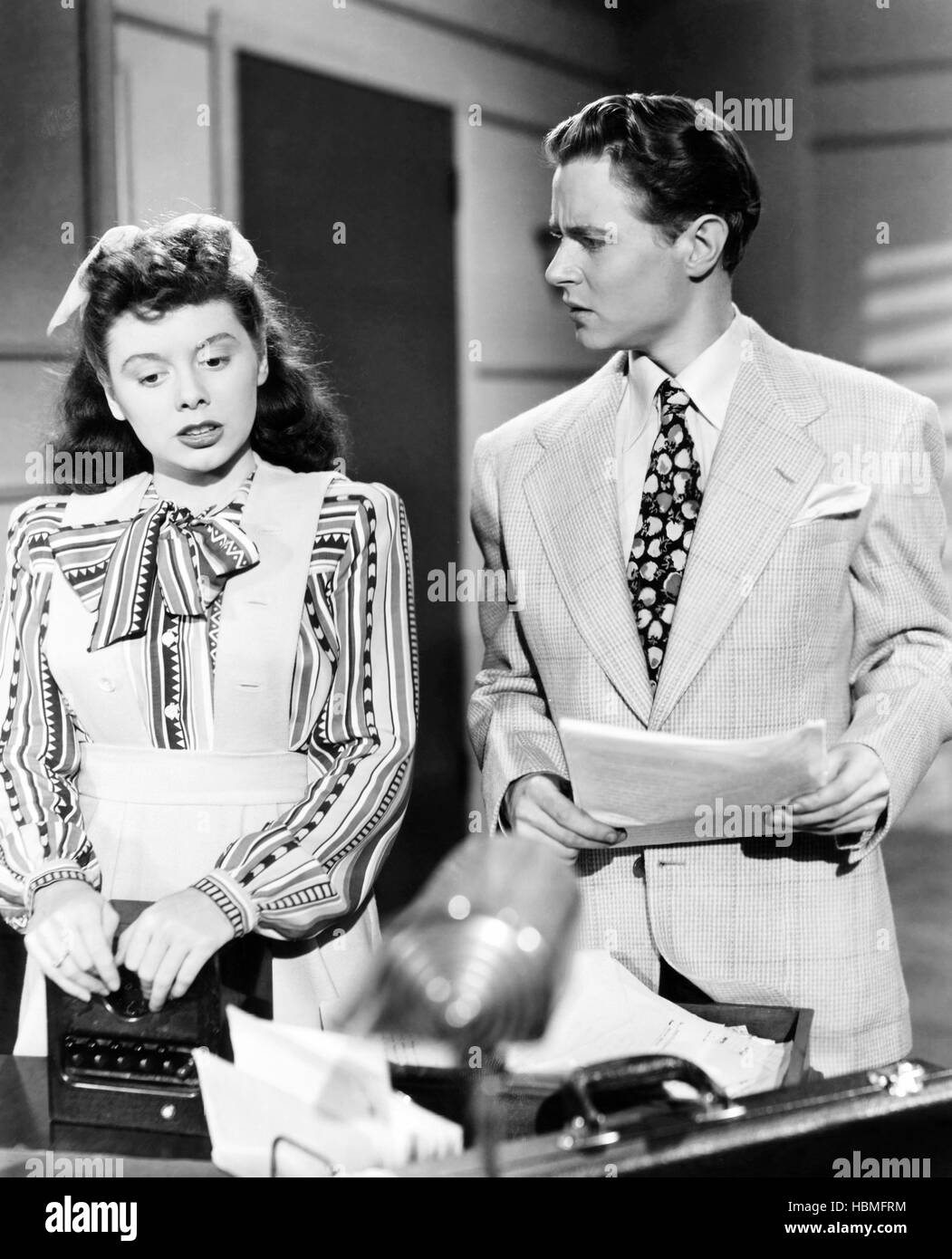 DING DONG WILLIAMS, from left, Marcy McGuire, Glen Vernon, 1946 Stock Photo - Alamy