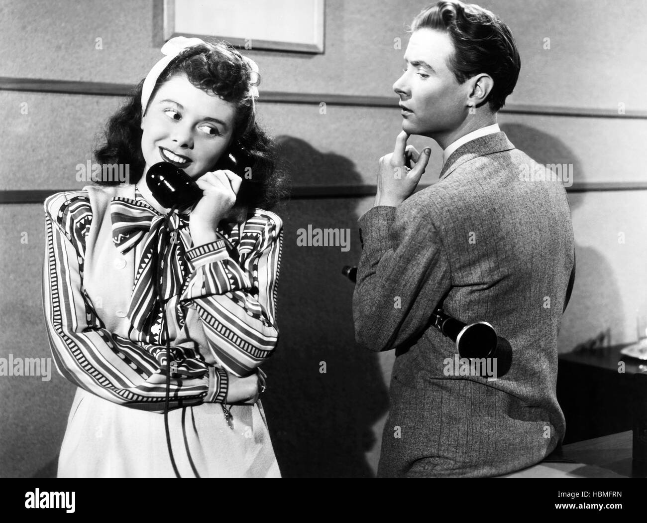 DING DONG WILLIAMS, from left, Marcy McGuire, Glen Vernon, 1946 Stock Photo - Alamy