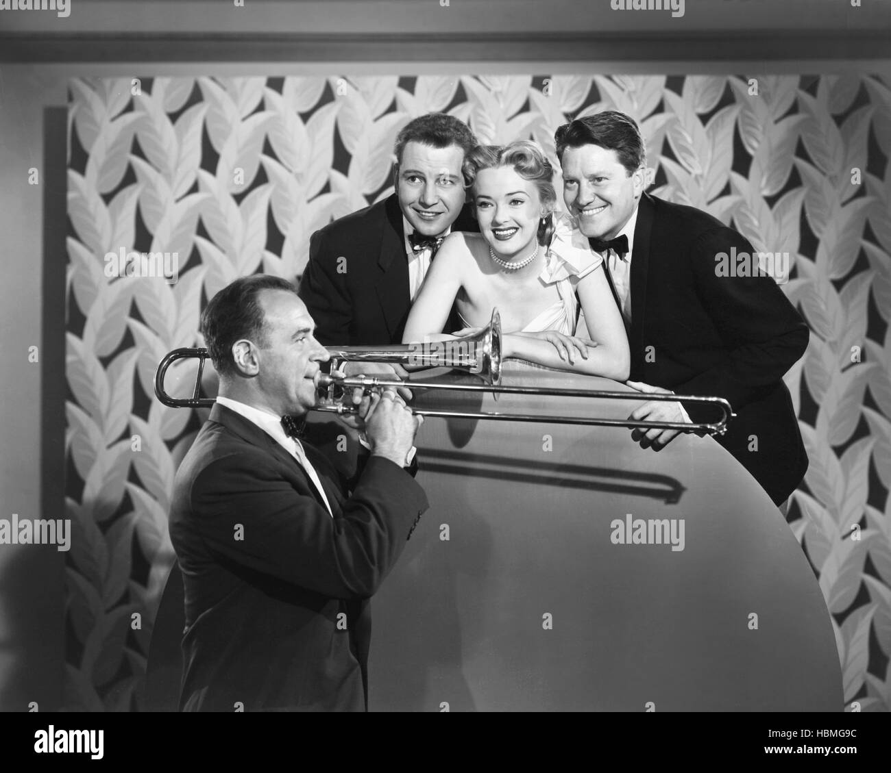 DISC JOCKEY, from left, Herb Jeffries, Tom Drake, Jane Nigh, Michael O ...