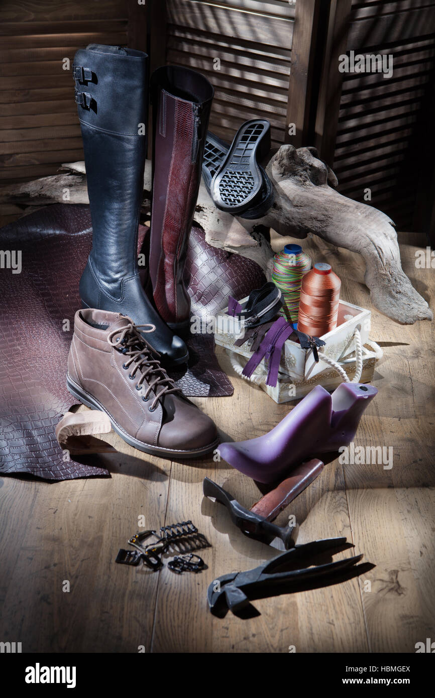 Still life shoes hi-res stock photography and images - Alamy