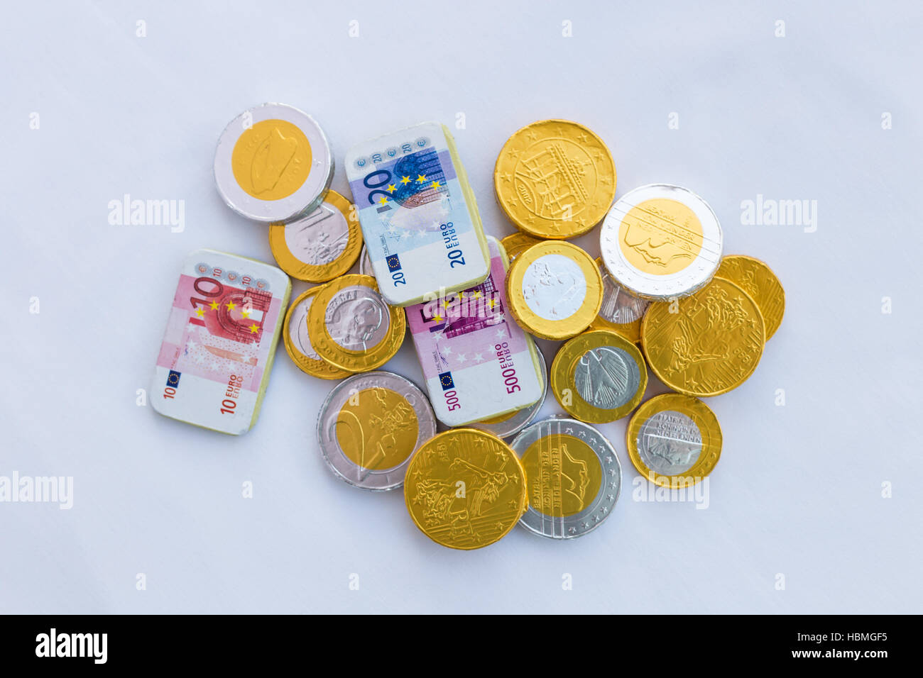 Money chocolate hi-res stock photography and images - Alamy
