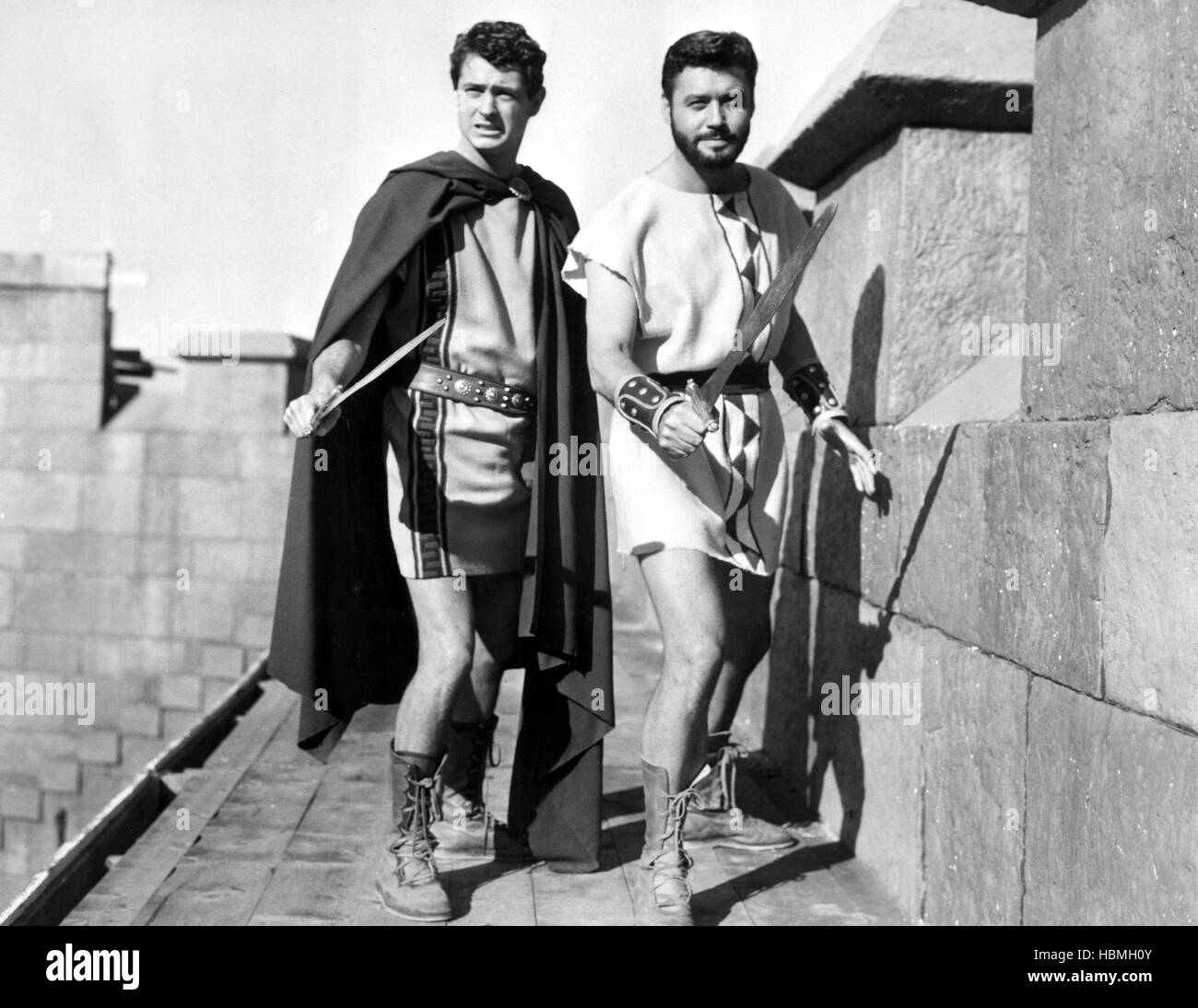 DAMON AND PYTHIAS, Don Burnett, Guy Williams, 1962 Stock Photo - Alamy