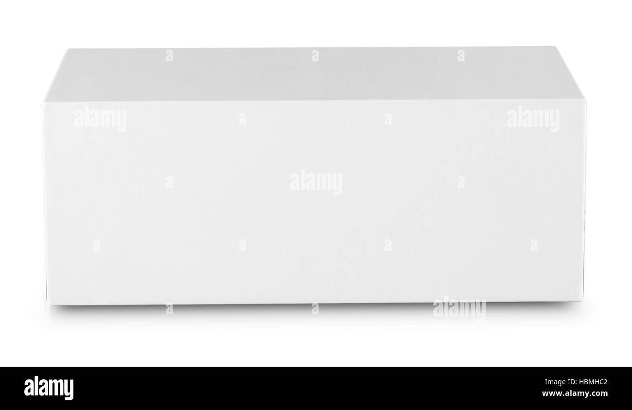 The rectangular white box Stock Photo - Alamy