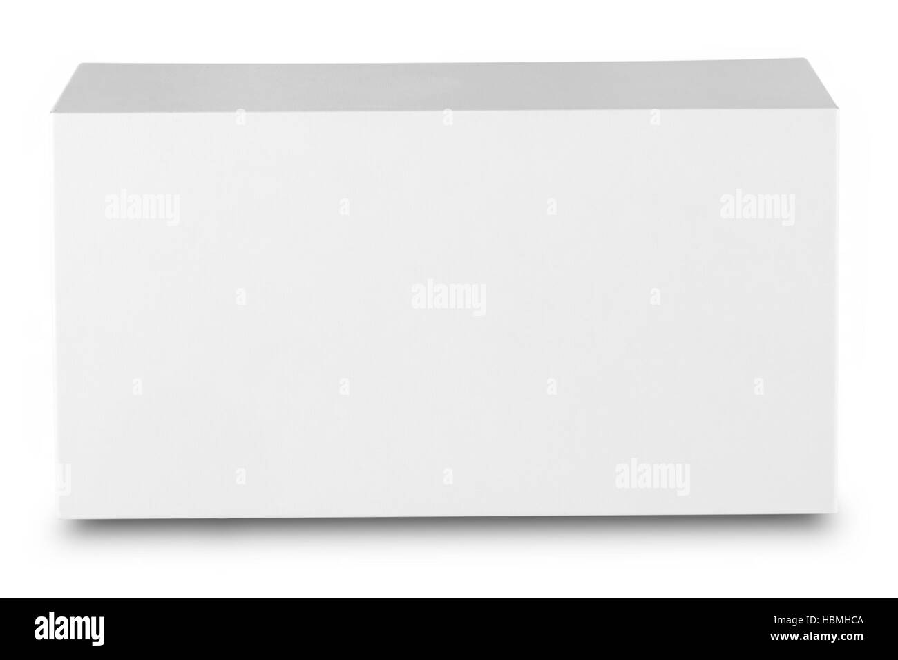 White rectangular box Stock Photo - Alamy