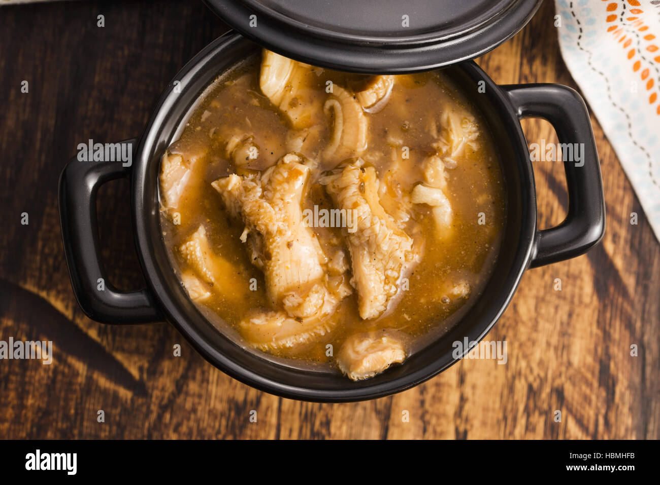 polish beef tripe soup Stock Photo - Alamy