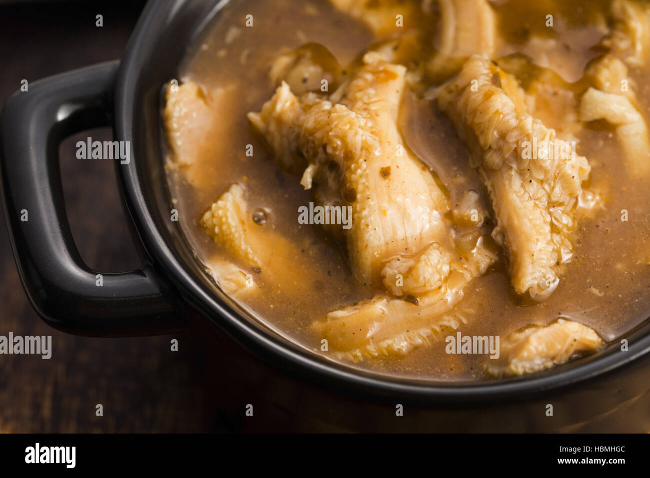 polish beef tripe soup Stock Photo - Alamy