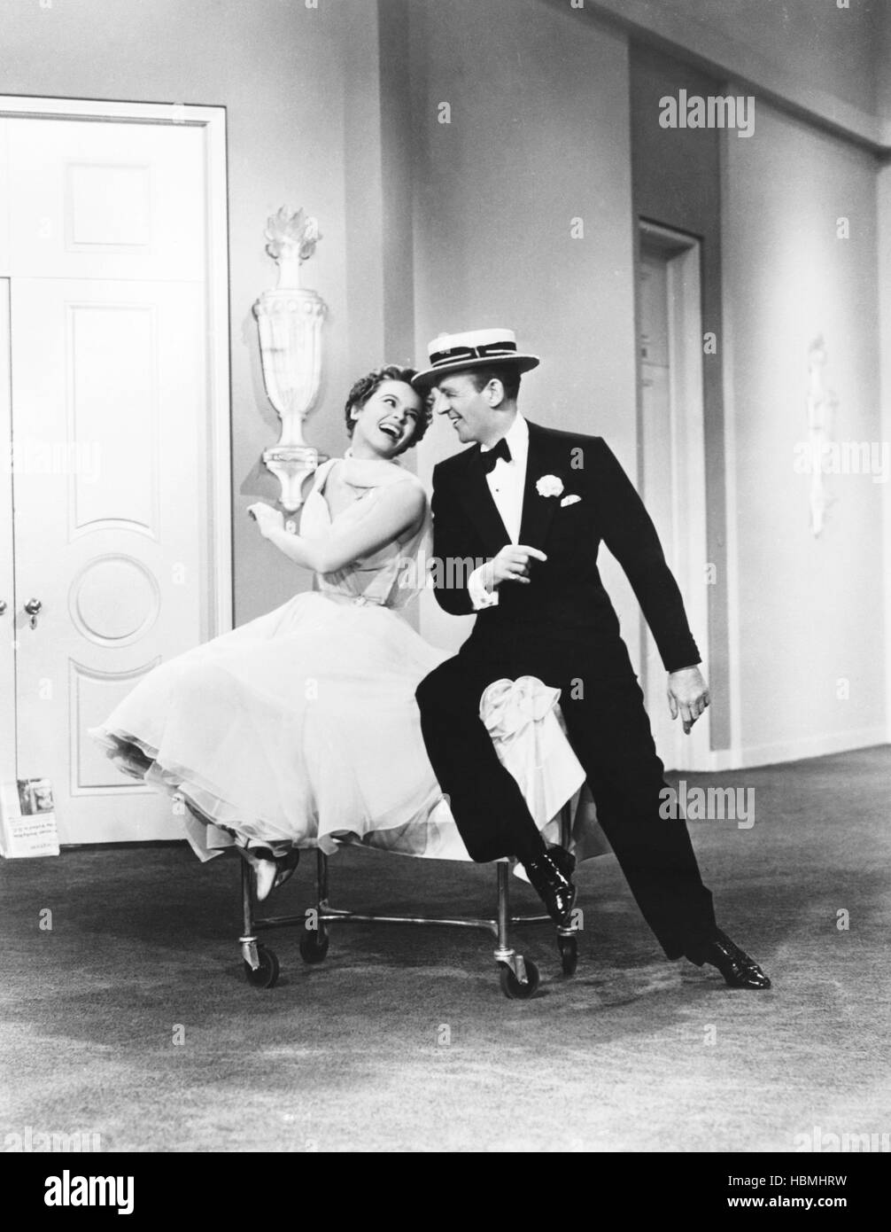 DADDY LONG LEGS, from left: Leslie Caron, Fred Astaire, 1955, TM ...