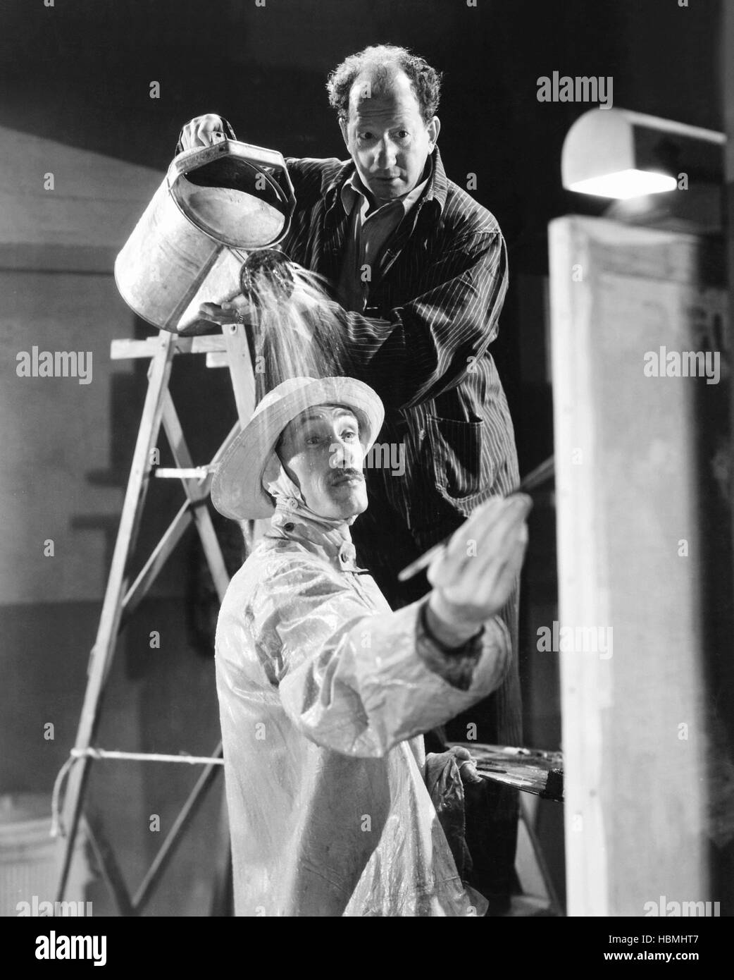DANGER - LOVE AT WORK, Hank Mann (top), John Carradine, 1937, TM ...