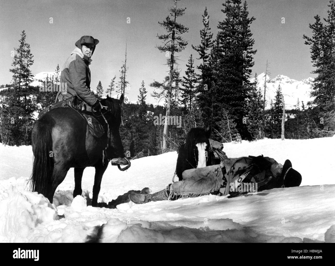 DAY OF THE OUTLAW, Robert Ryan, 1959 Stock Photo - Alamy