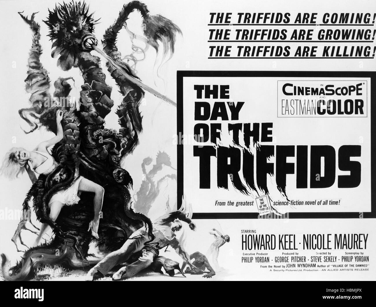 The day of the triffids 1962 howard keel hi-res stock photography and ...