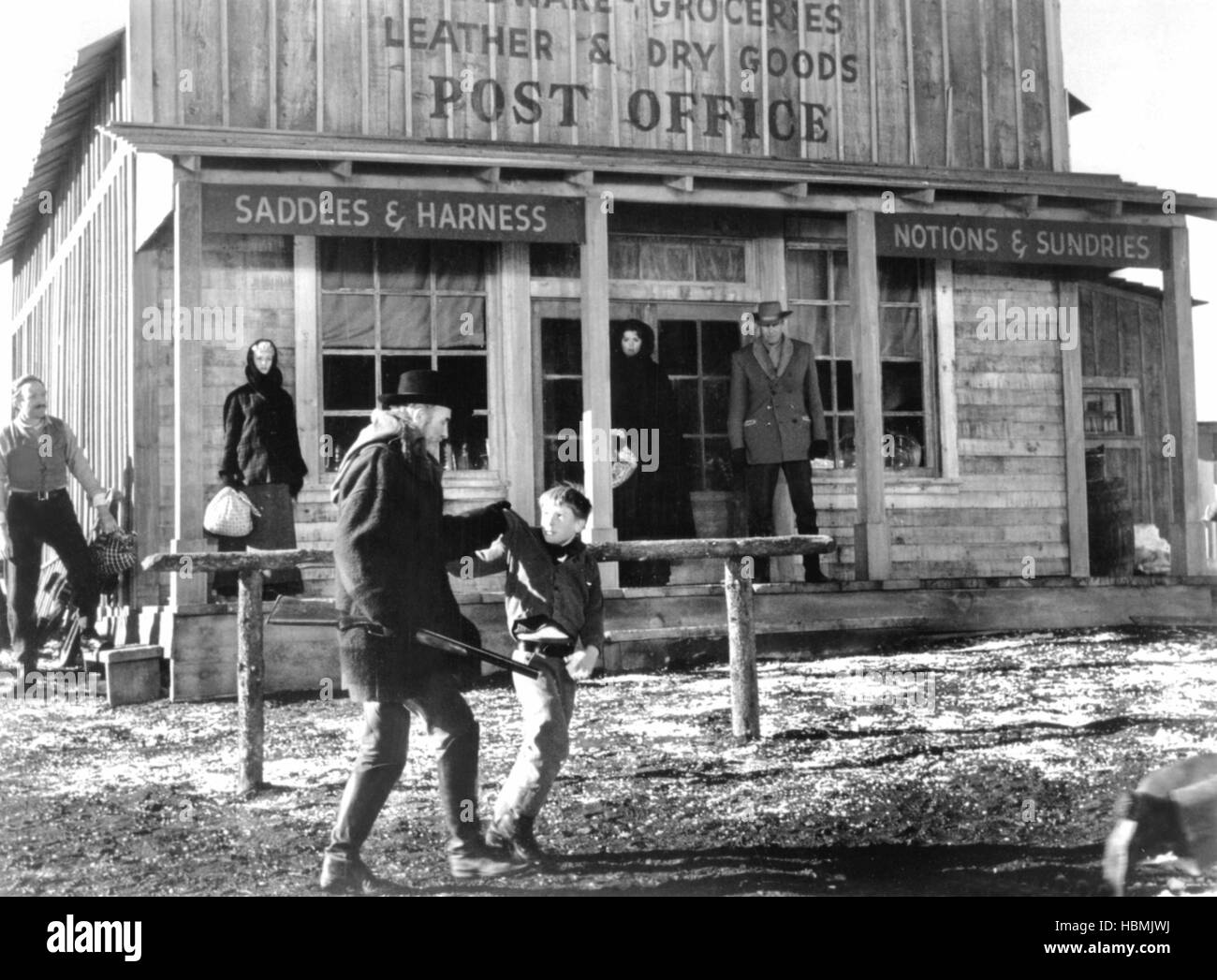 DAY OF THE OUTLAW, Venetia Stevenson, Jack Woody, Michael McGreevey ...