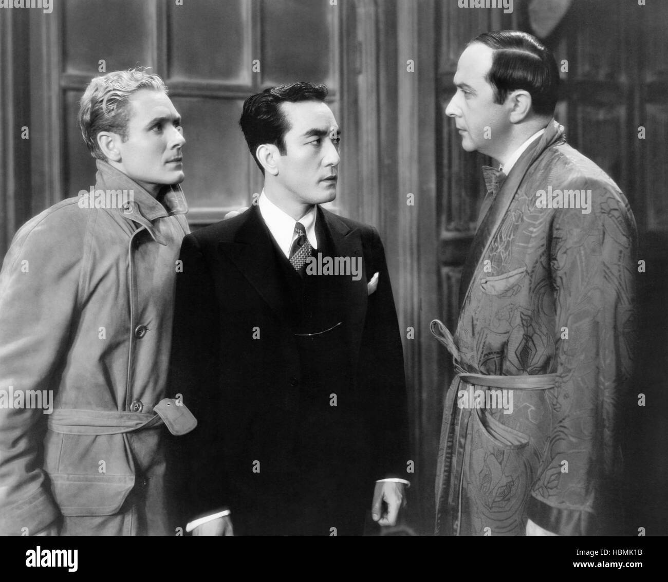 DAUGHTER OF THE DRAGON, from left: Bramwell Fletcher, Sessue Hayakawa ...