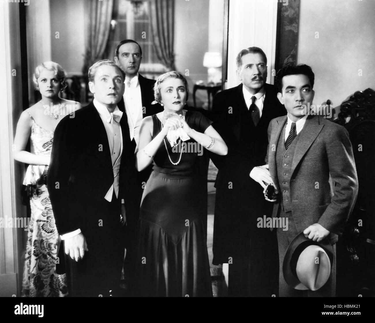 DAUGHTER OF THE DRAGON, from left: Frances Dade, Bramwell Fletcher ...