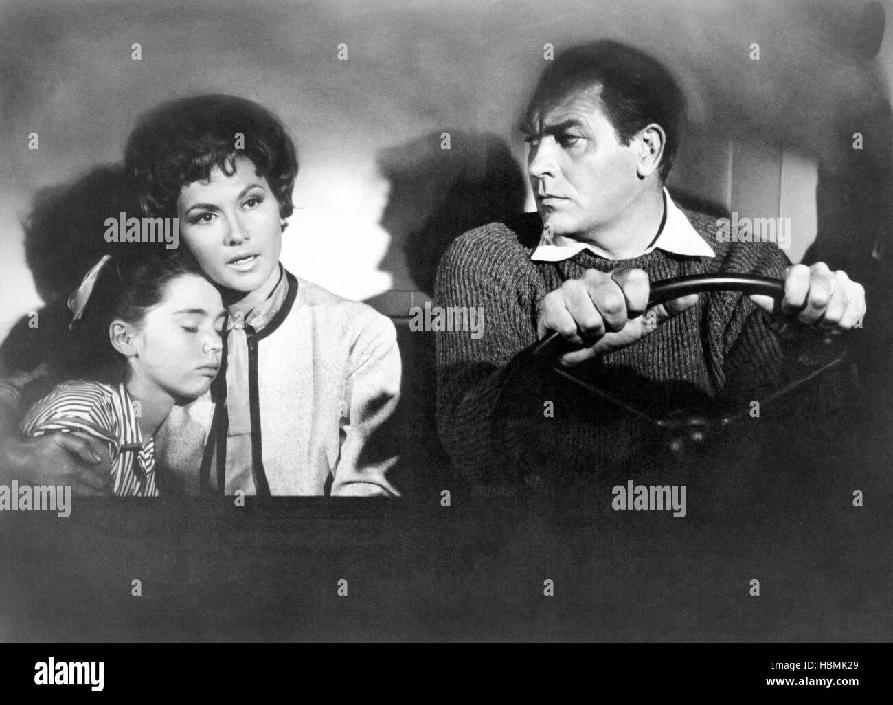 THE DAY OF THE TRIFFIDS, from left: Janina Faye, Nicole Maurey, Howard ...