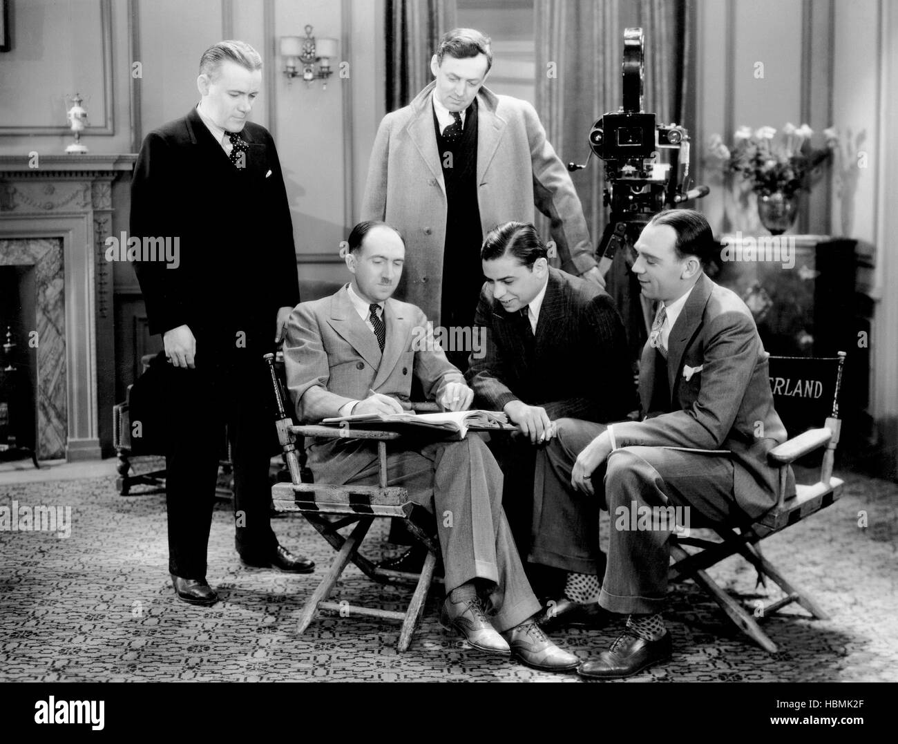 THE DANCE OF LIFE, seated, second and third from left, Oscar Levant ...