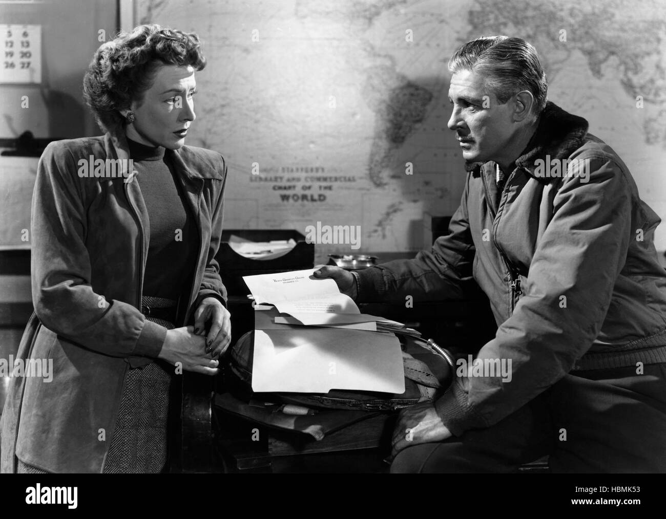 DAREDEVILS OF THE CLOUDS, from left, Mae Clarke, Robert Livingston ...
