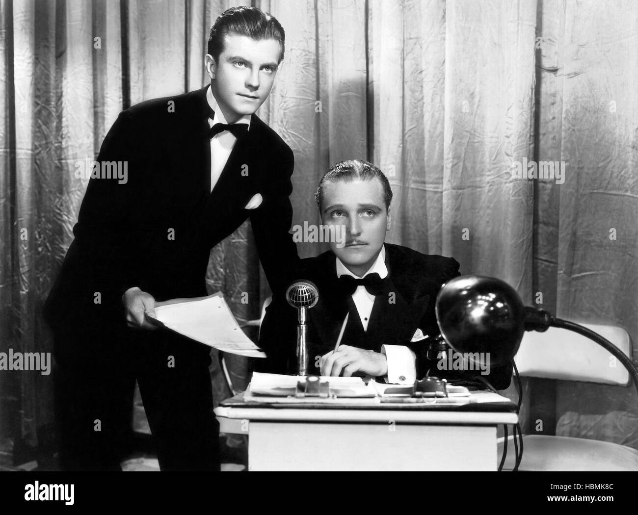 DANGER ON THE AIR, William Lundigan, George Meeker, 1938 Stock Photo ...
