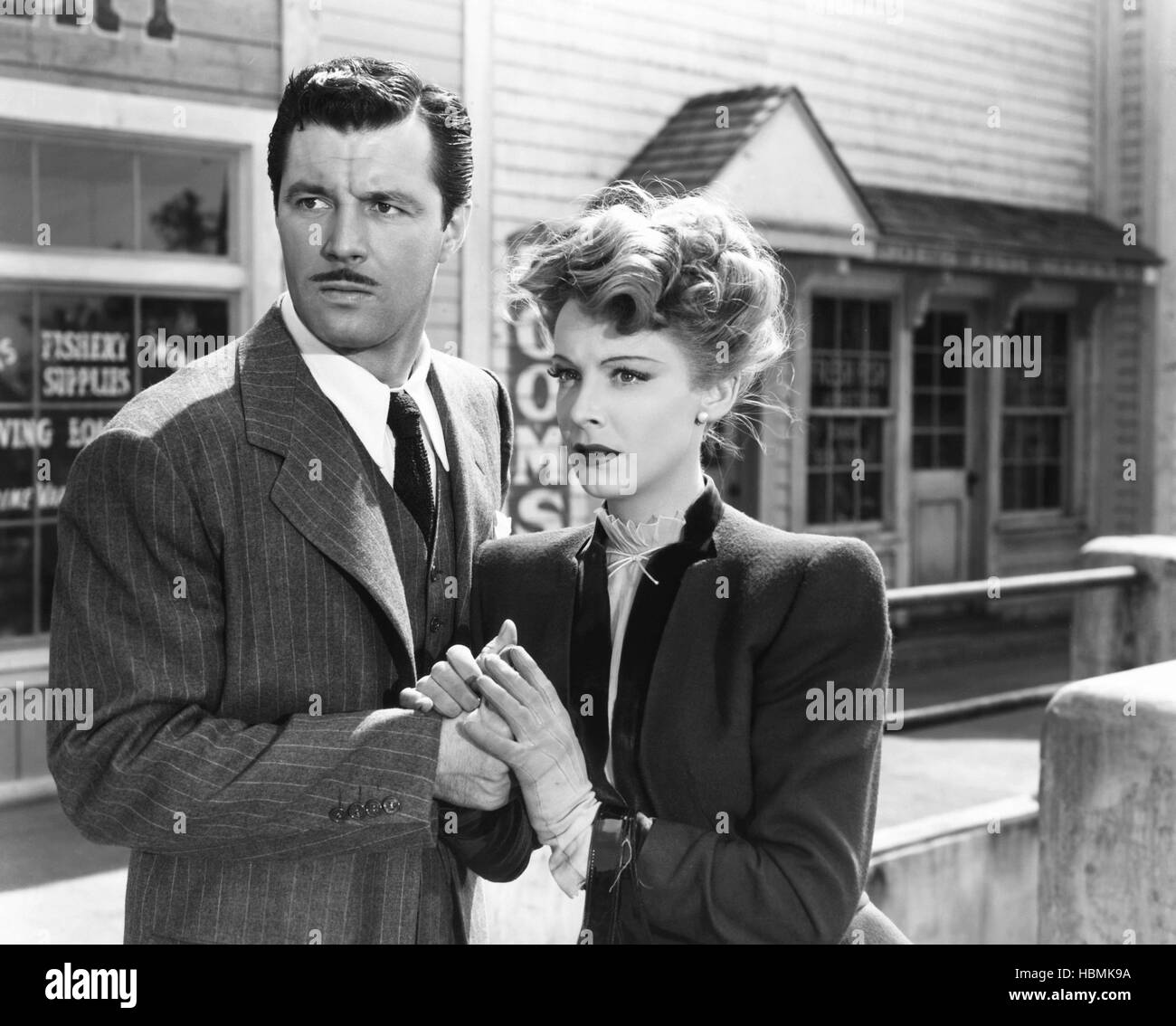 DANGEROUS PARTNERS, from left, James Craig, Signe Hasso, 1945 Stock ...