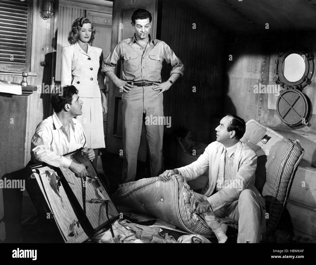 DANGEROUS PASSAGE, Jack La Rue, Phyllis Brooks, Robert Lowery, Charles ...