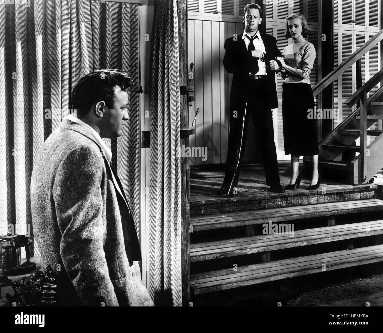 THE DARK PAST, Lee J. Cobb, William Holden, Nina Foch, 1948 Stock Photo ...