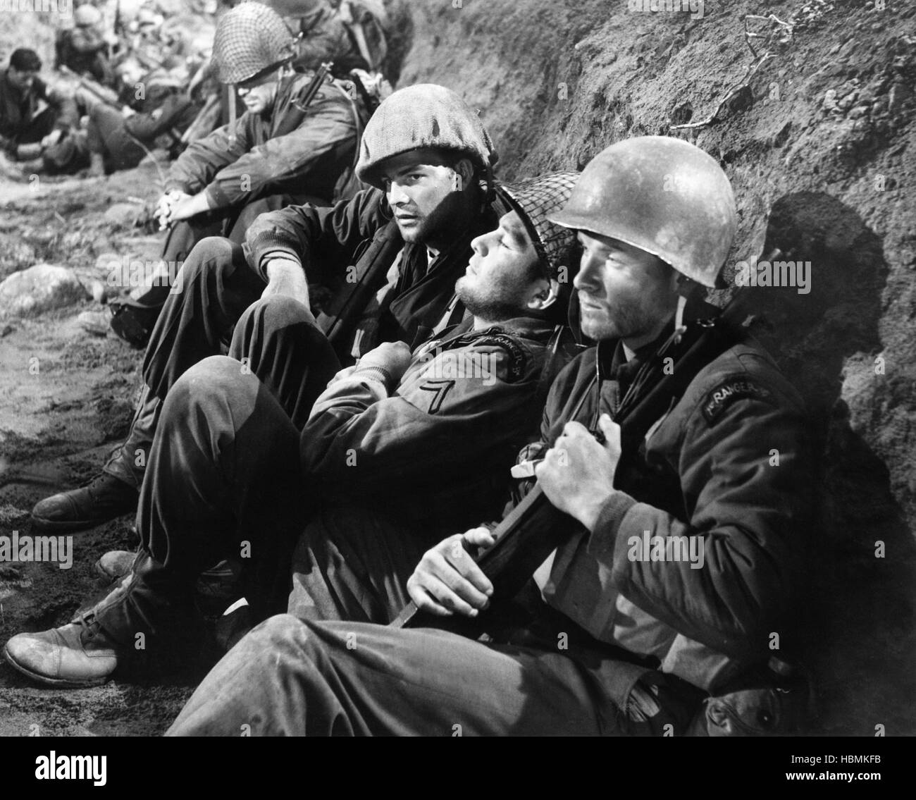DARBY'S RANGERS, from left, Murray Hamilton, Frank Gifford, Maurice ...