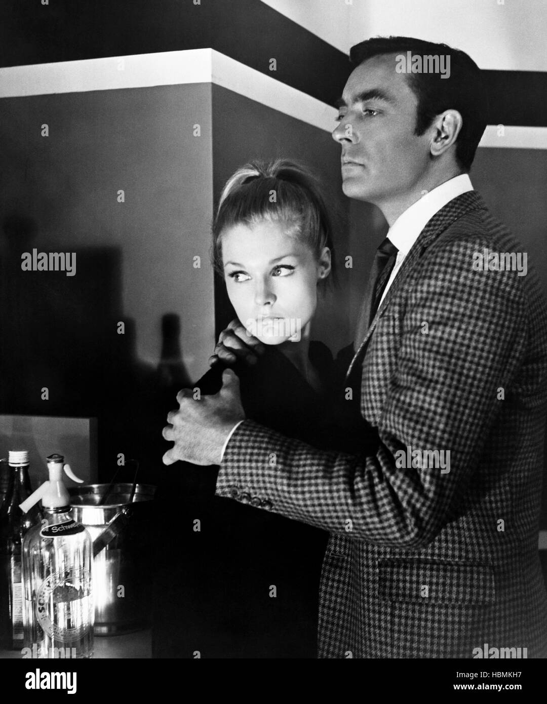 DANGER ROUTE, from left, Carol Lynley, Richard Johnson, 1967 Stock ...