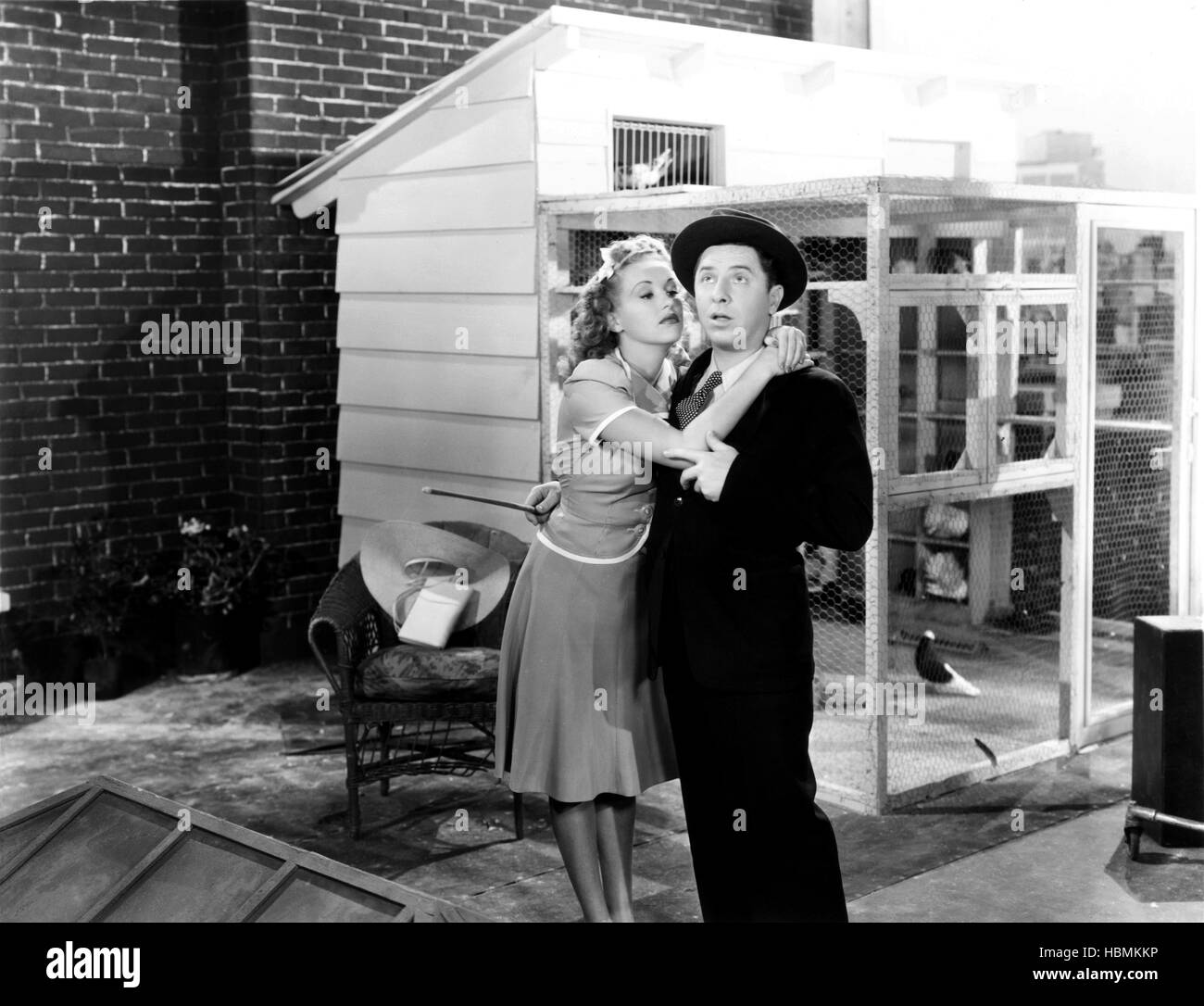 THE DAY THE BOOKIES WEPT, from left, Betty Grable, Joe Penner, 1939 ...