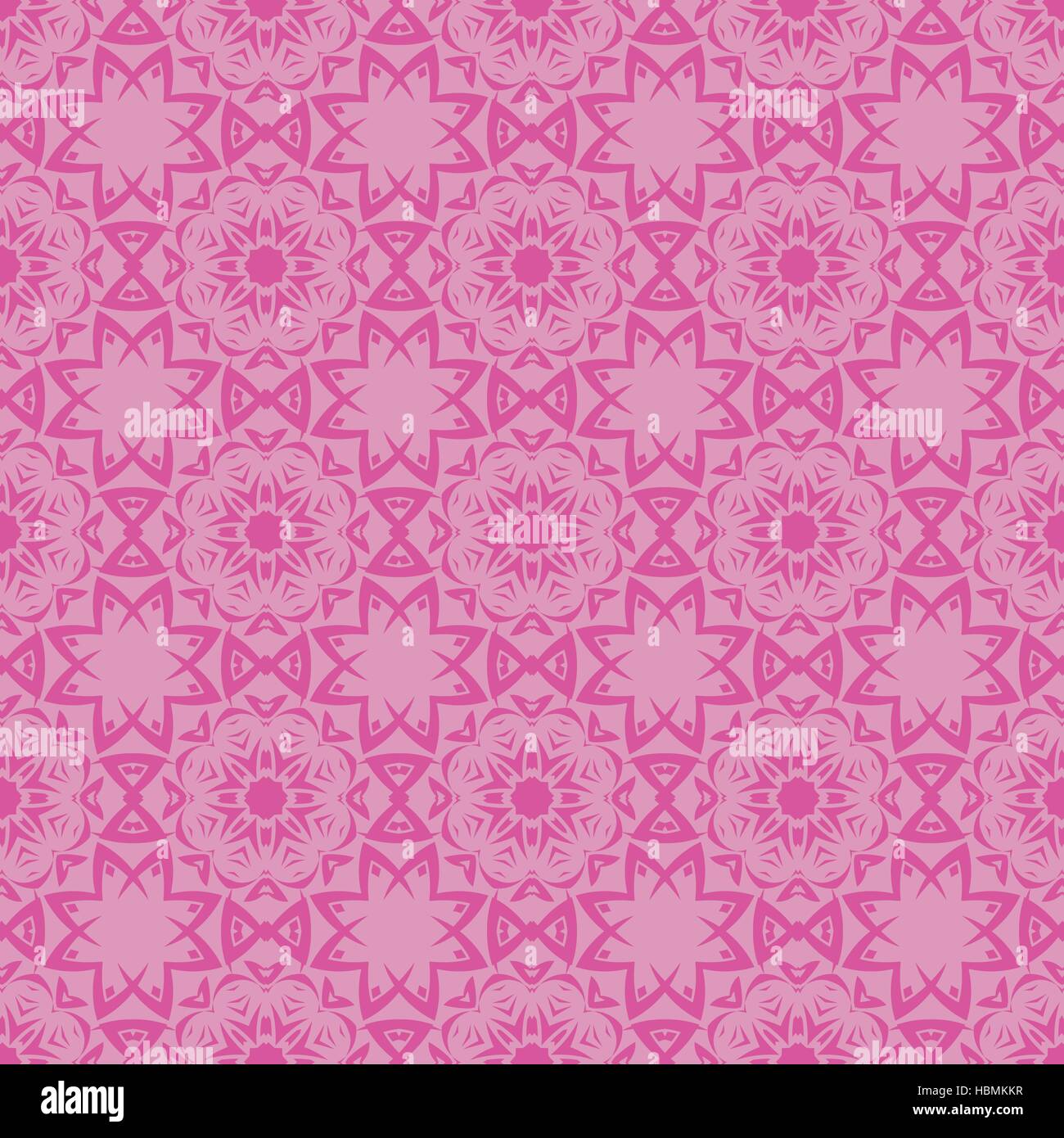 Pink Ornamental Seamless Line Pattern Stock Vector Image & Art - Alamy