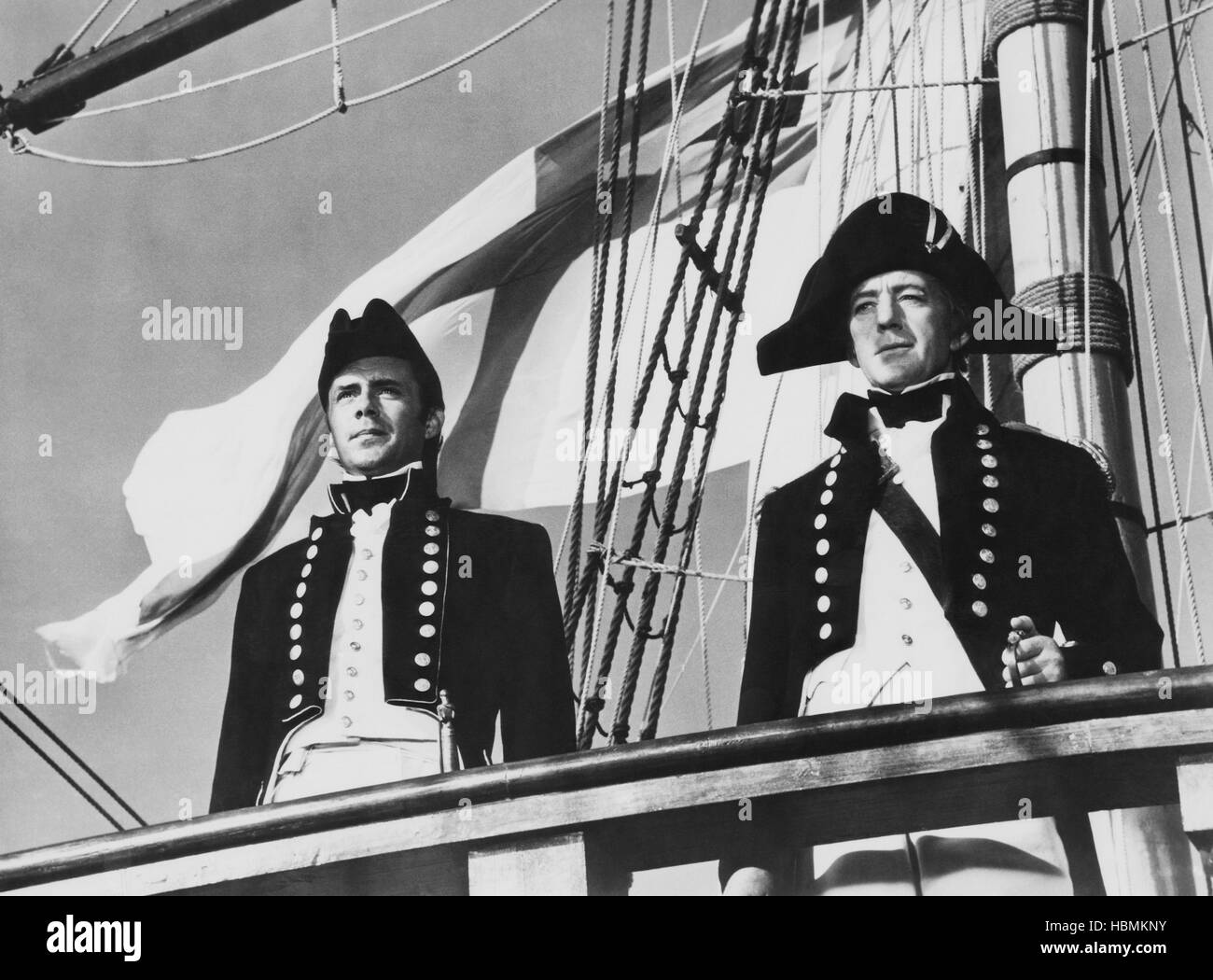 DAMN THE DEFIANT!, Dirk Bogarde, Alec Guinness, 1962 Stock Photo - Alamy