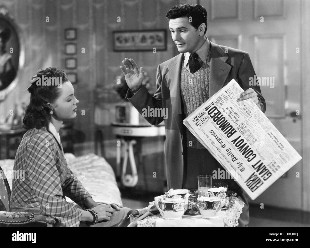 DANGEROUSLY THEY LIVE, from left: Nancy Coleman, John Garfield, 1941 ...
