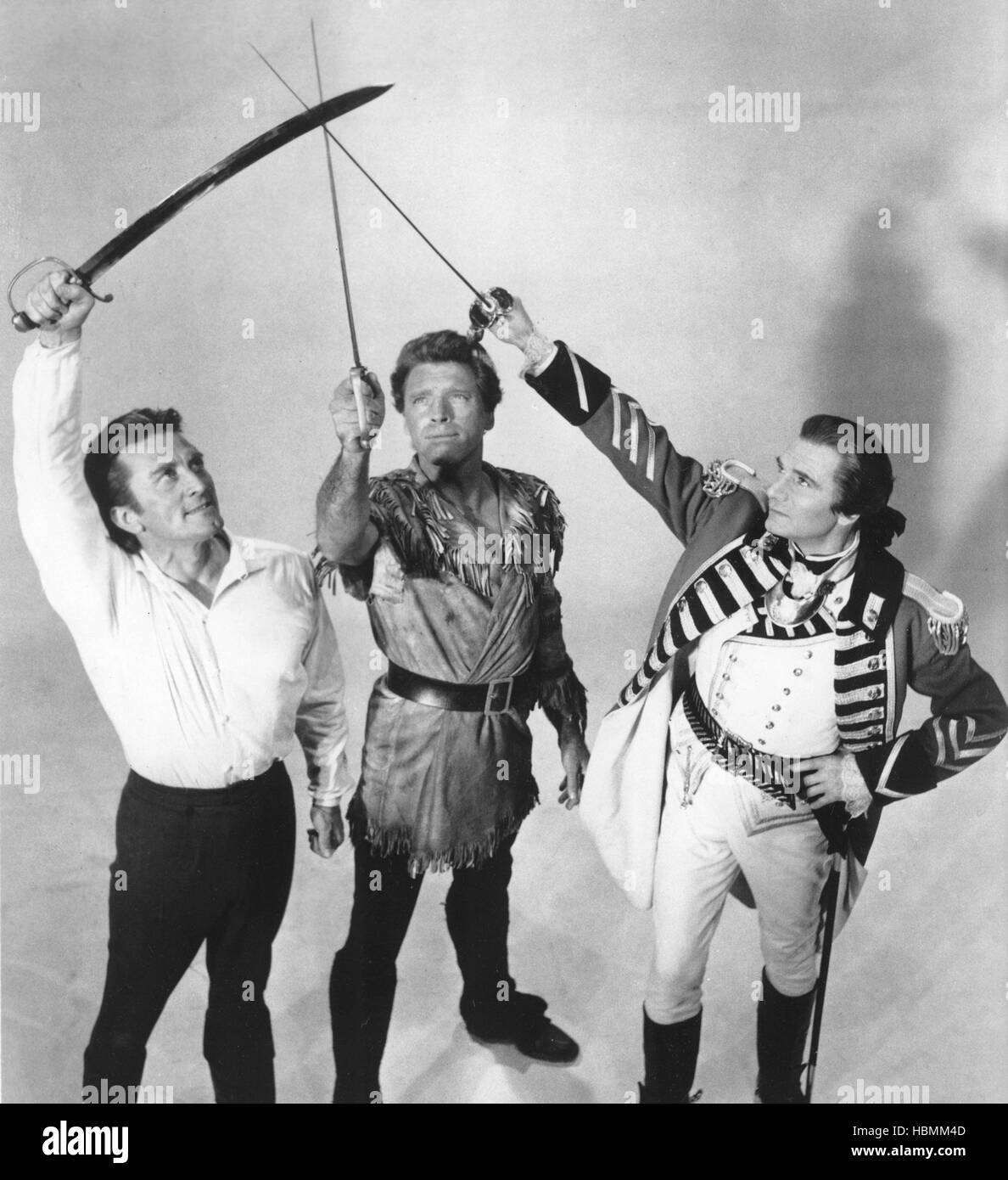 THE DEVIL'S DISCIPLE, Burt Lancaster, Kirk Douglas, Laurence Olivier, 1959 Stock Photo - Alamy