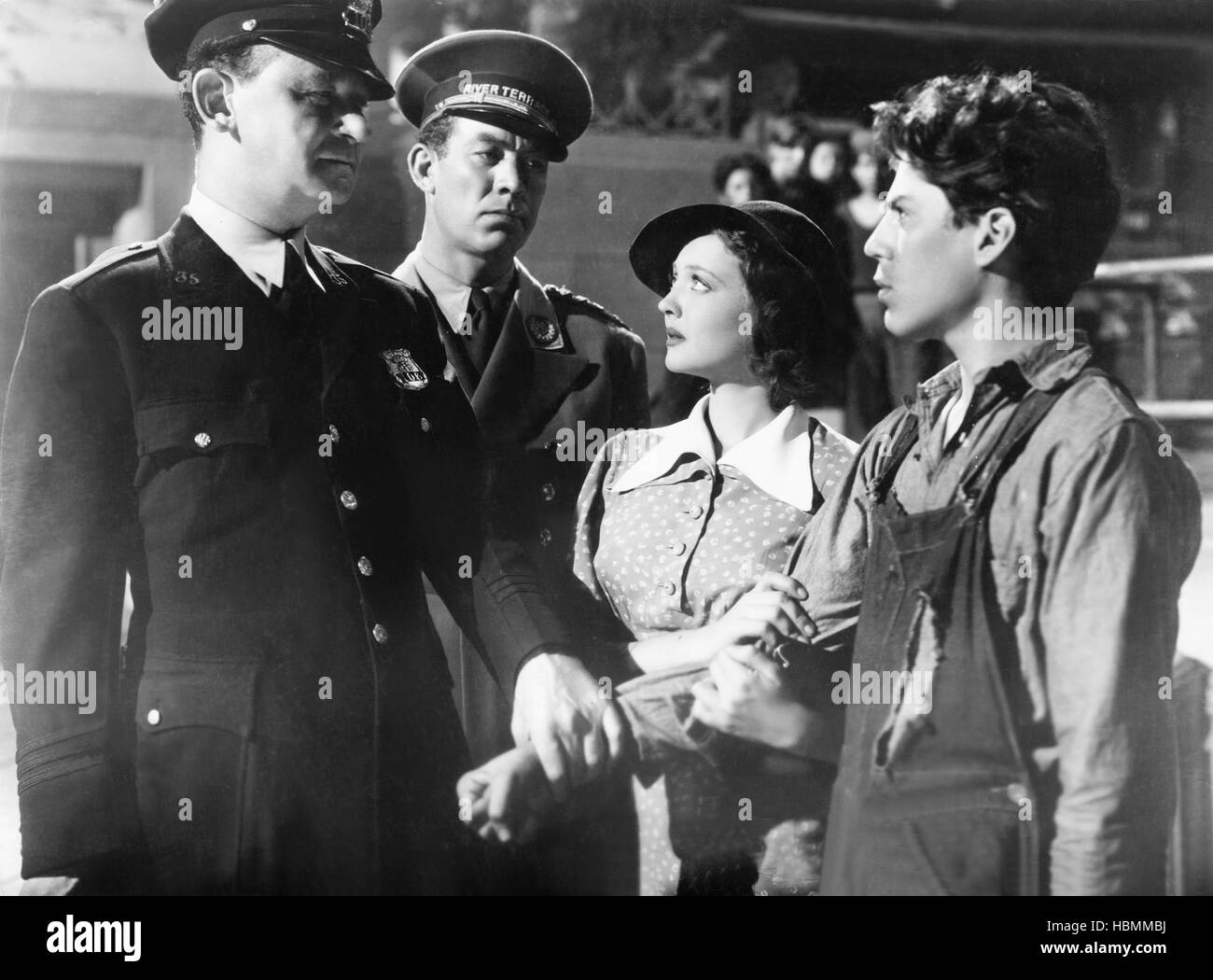 DEAD END, from left: James Burke, Ward Bond, Sylvia Sidney, Billy Halop ...