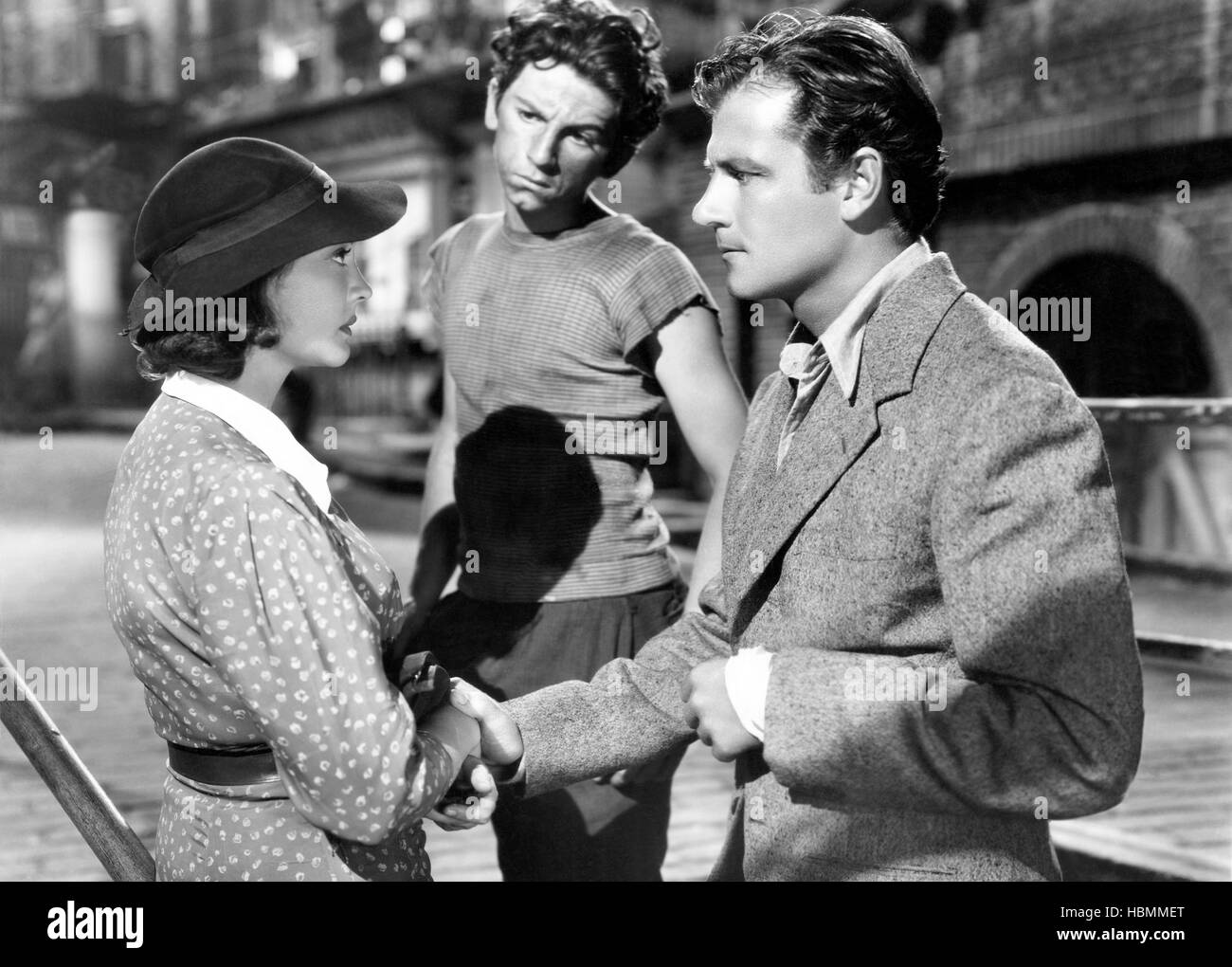 DEAD END, from left: Sylvia Sidney, Gabriel Dell, Joel McCrea, 1937 ...
