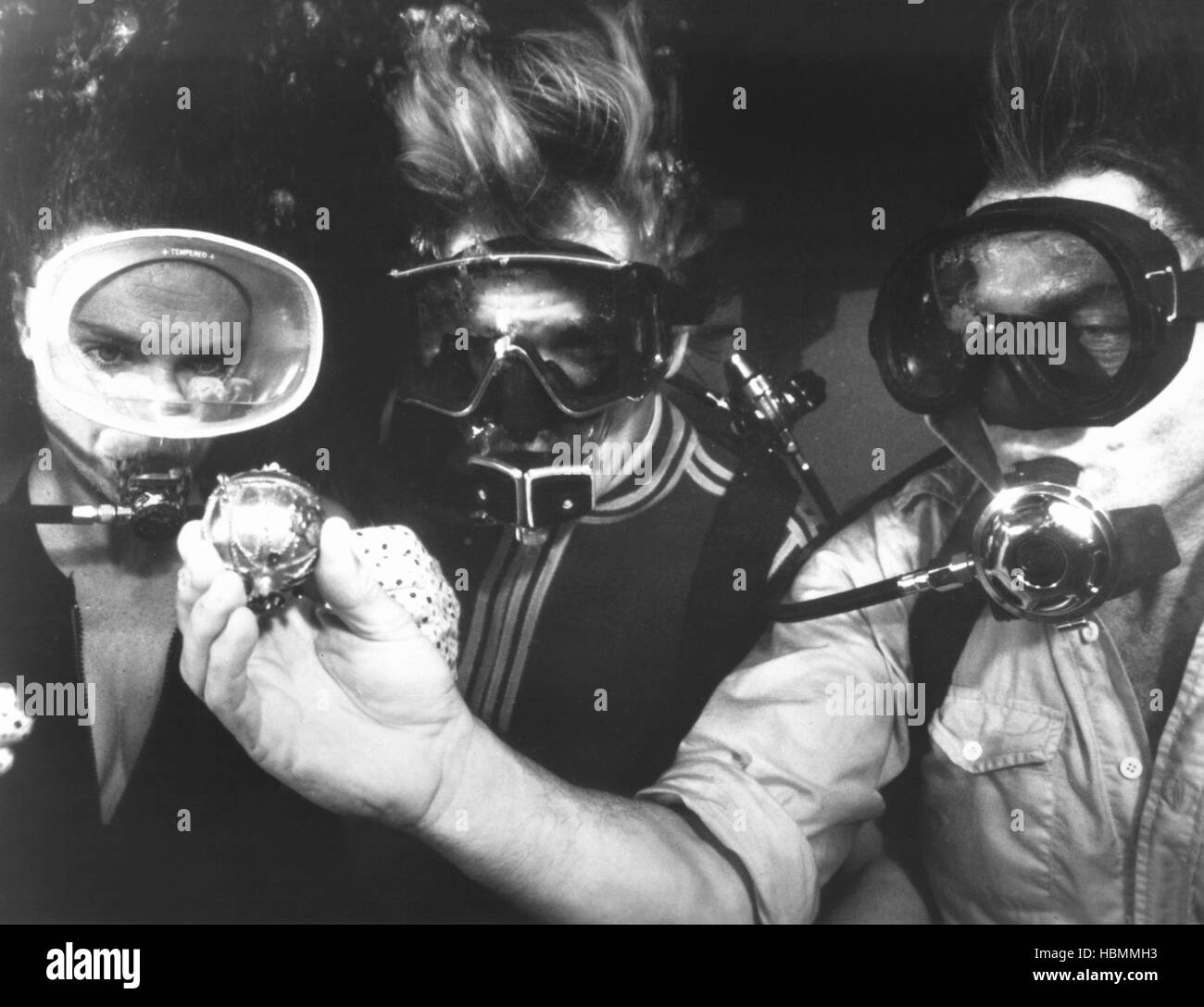 THE DEEP, from left: Jacqueline Bisset, Nick Nolte, Robert Shaw, 1977 ...