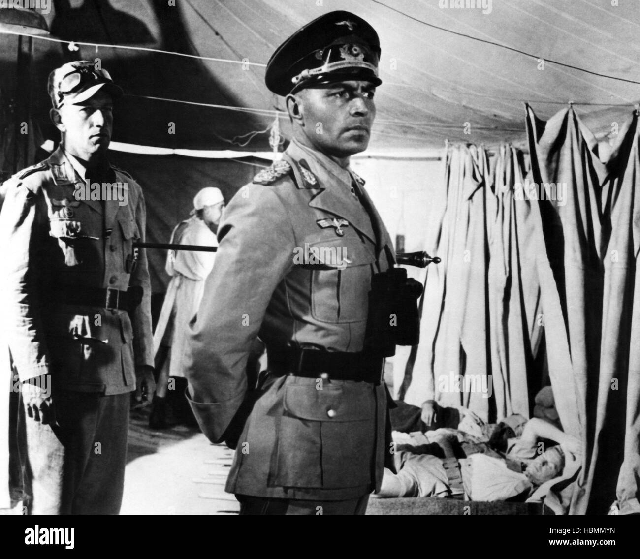 THE DESERT FOX, from left: Richard Boone, James Mason (as Rommel), 1951 ...
