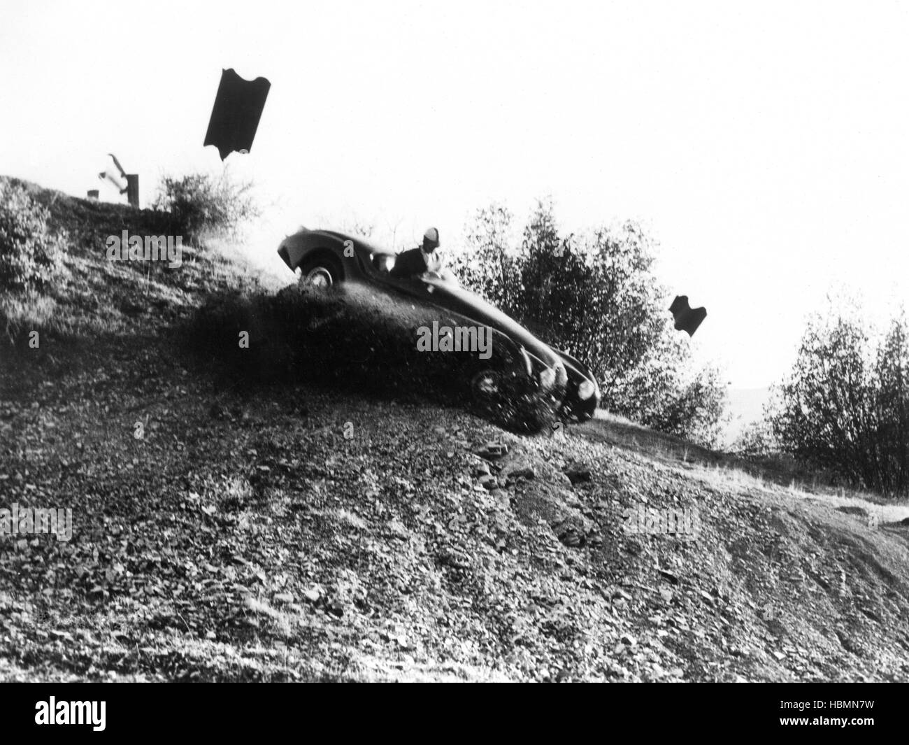 THE DEVIL'S HAIRPIN, racing at the Paramount Racetrack, 1957 Stock ...