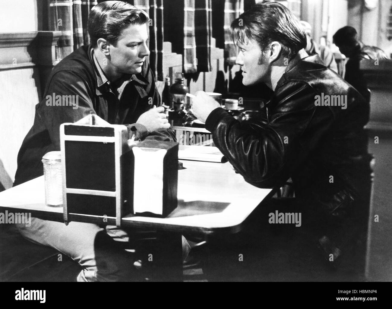 DEATH IN SMALL DOSES, from left: Peter Graves, Chuck Connors, 1957 ...