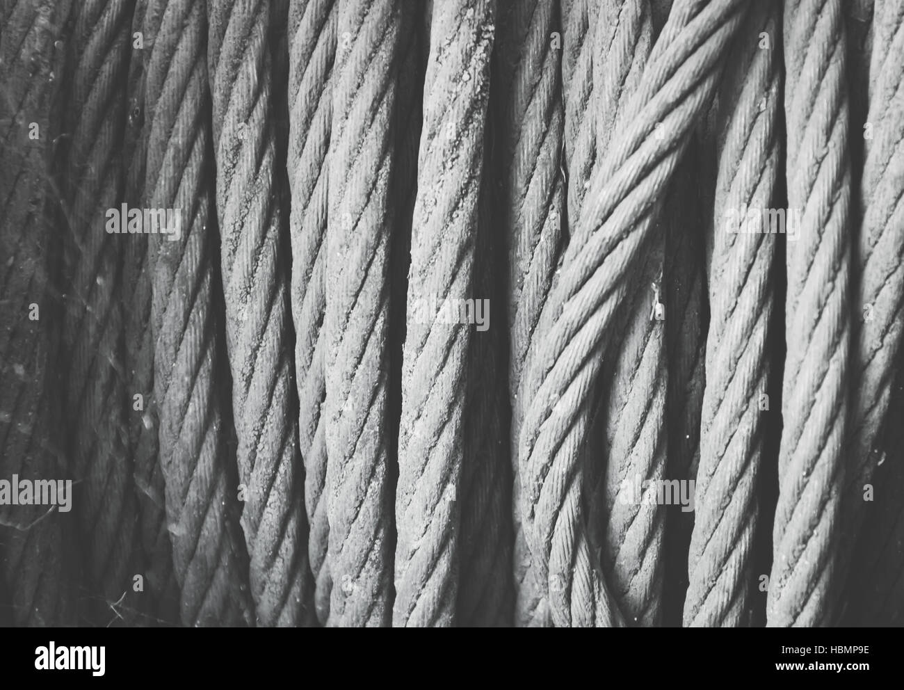 Heavy steel cable hi-res stock photography and images - Alamy