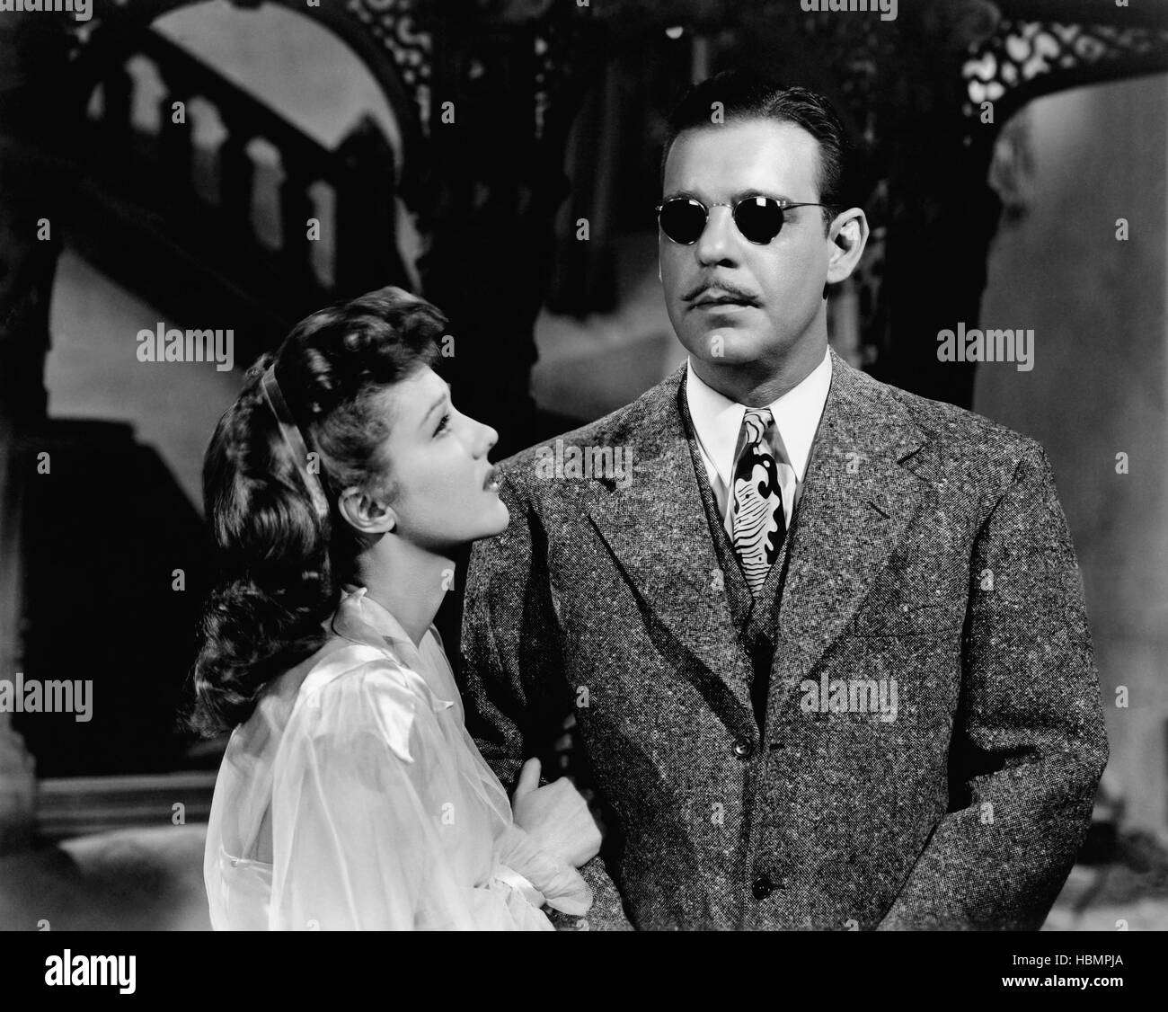 DEAD MAN'S EYES, Jean Parker, Lon Chaney Jr., 1944 Stock Photo - Alamy