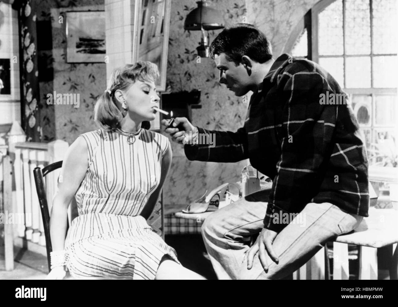 LE DESIR MENE LES HOMMES, from left, Magali Noel, Gerard Blain, 1958 ...