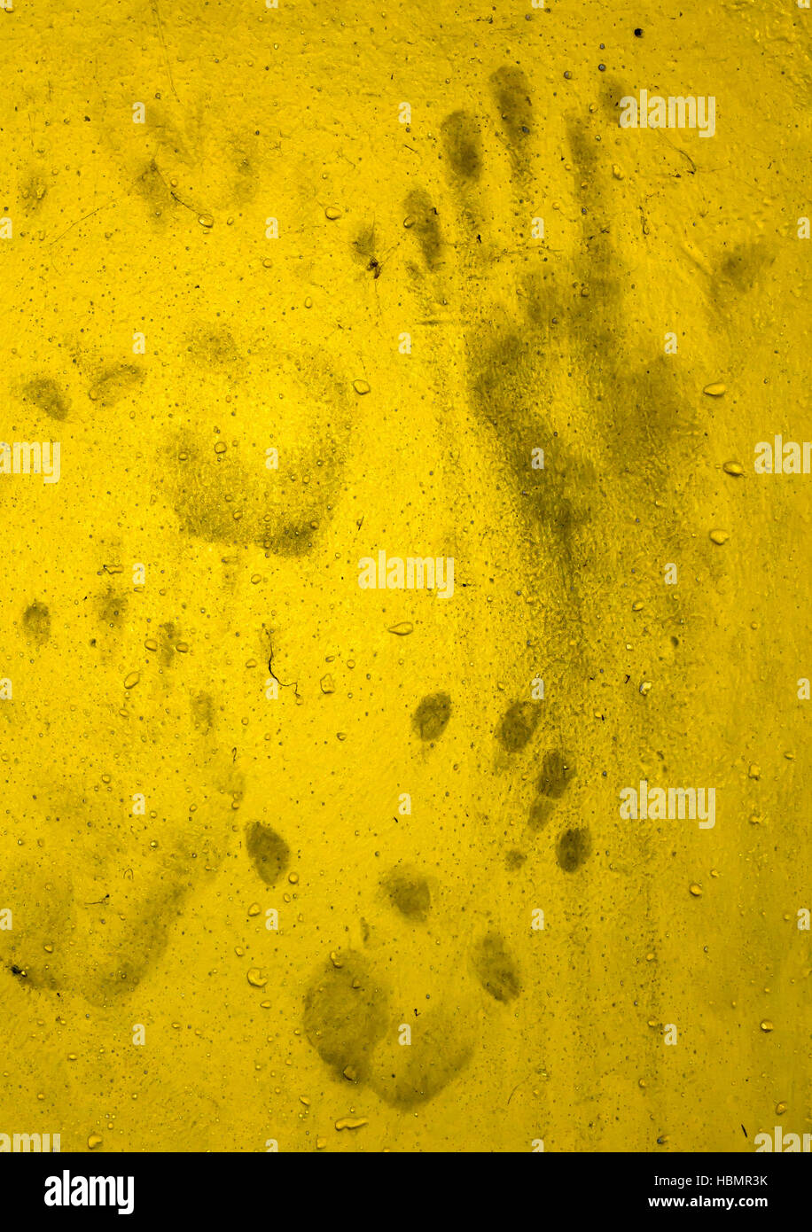 Hand prints paint hi-res stock photography and images - Alamy