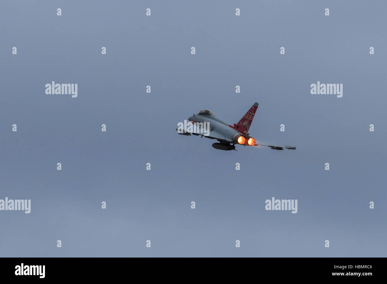 Eurofighter Typhoon with colour scheme representing the 100th ...