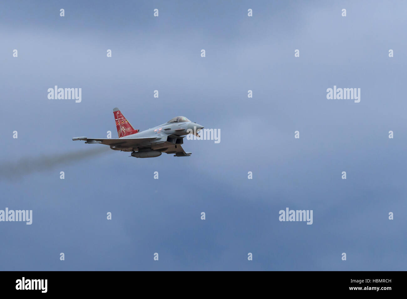 Eurofighter Typhoon with colour scheme representing the 100th ...