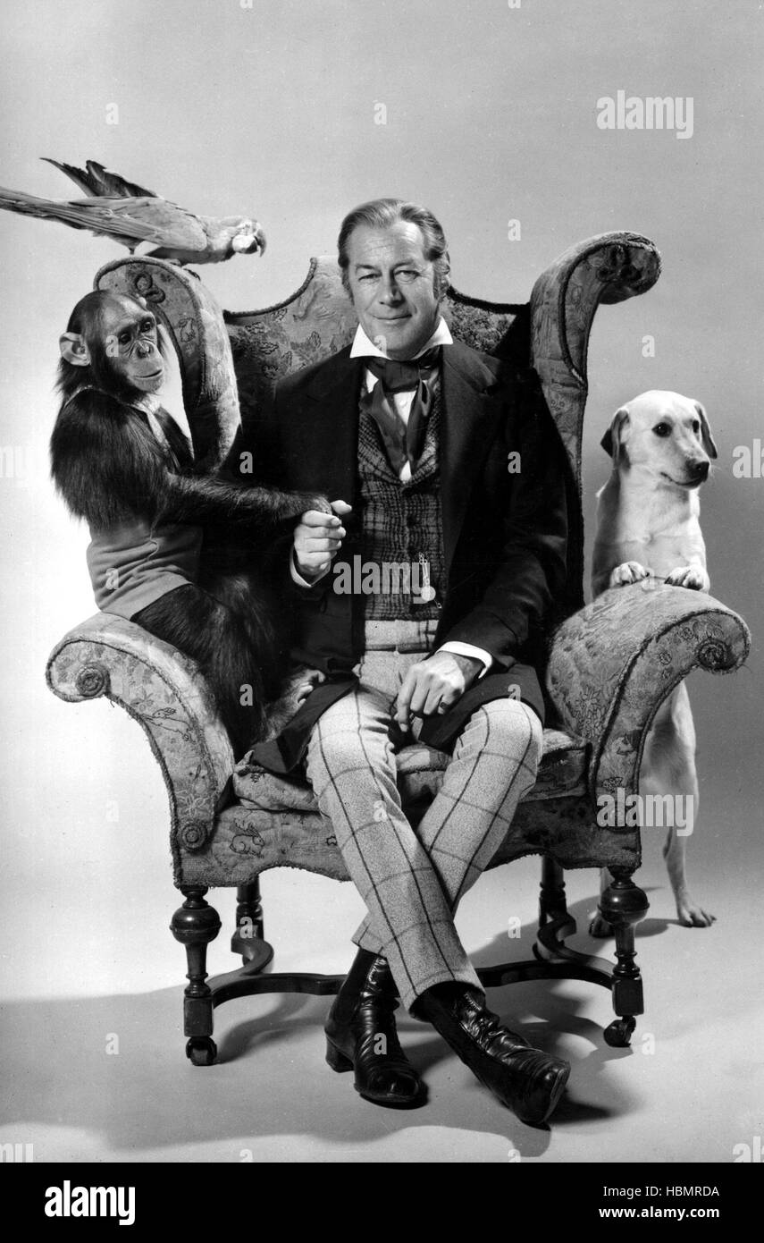 DOCTOR DOLITTLE, Rex Harrison, 1967, TM & Copyright (c) 20th Century ...