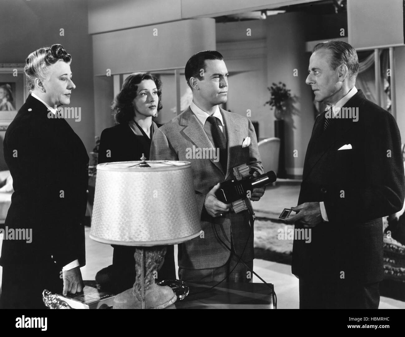 DOUBLE EXPOSURE, from left, center, Nancy Kelly, Chester Morris, 1944 ...