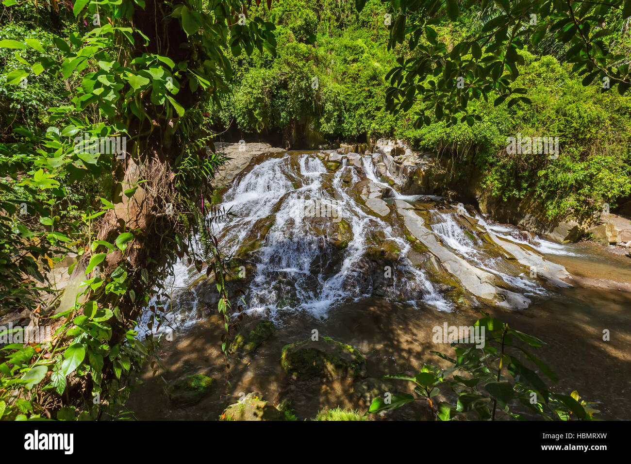 Rang-Reng Waterfall on Bali island Indonesia Stock Photo - Alamy