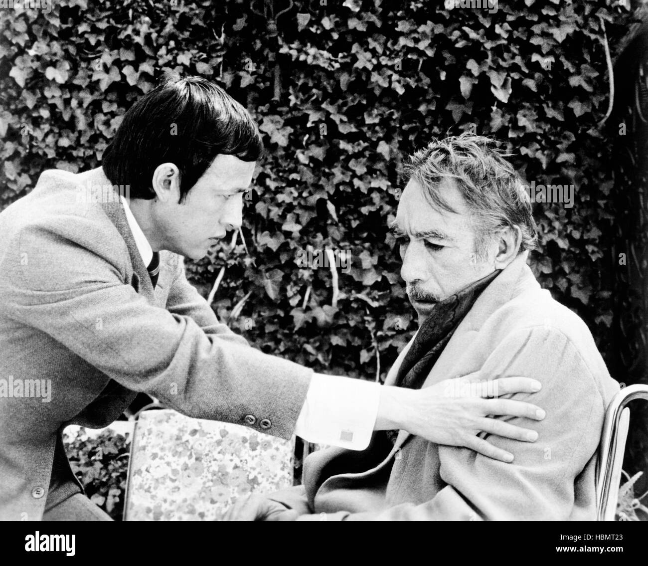 THE DON IS DEAD, from left, Frederic Forrest, Anthony Quinn, 1973 Stock ...