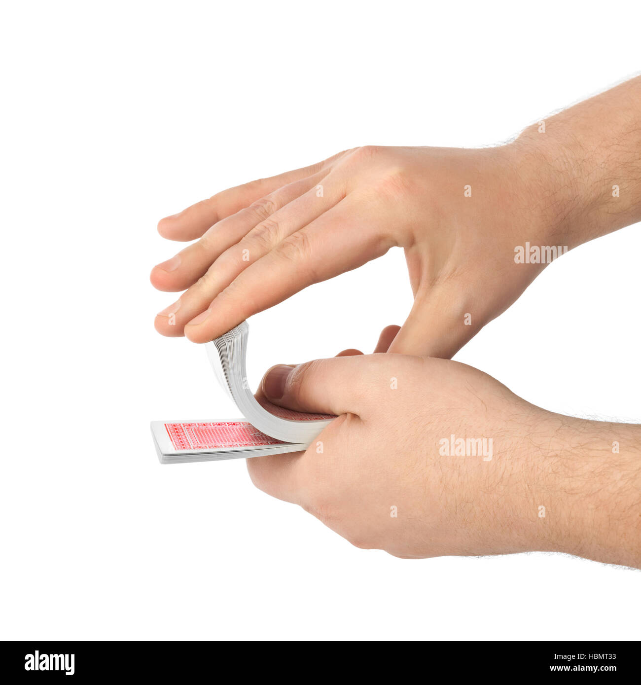 Hand and playing cards Stock Photo - Alamy