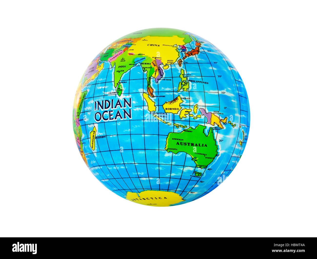 Globe model europe Cut Out Stock Images & Pictures - Alamy
