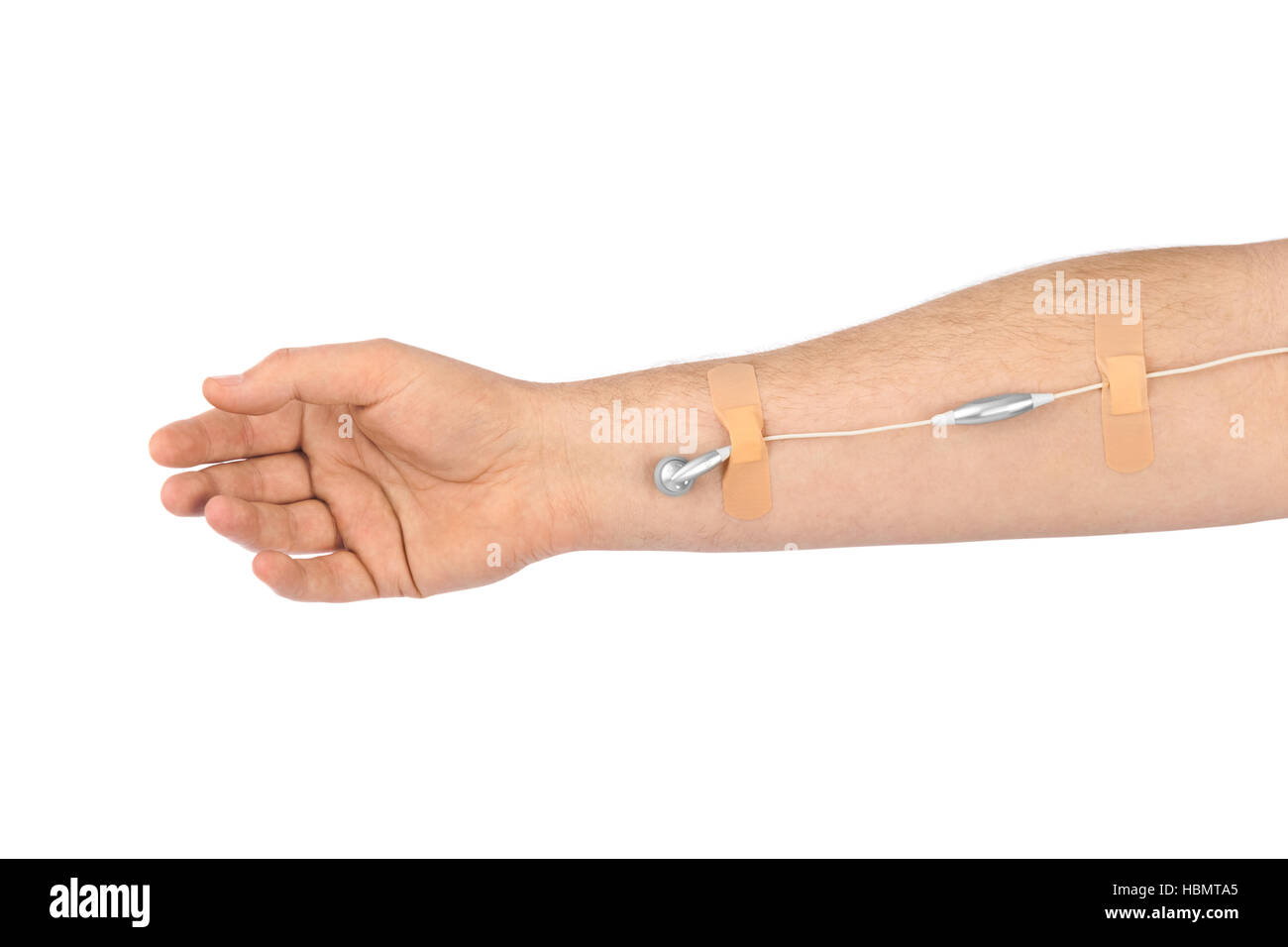 Medical drip hand hi-res stock photography and images - Alamy